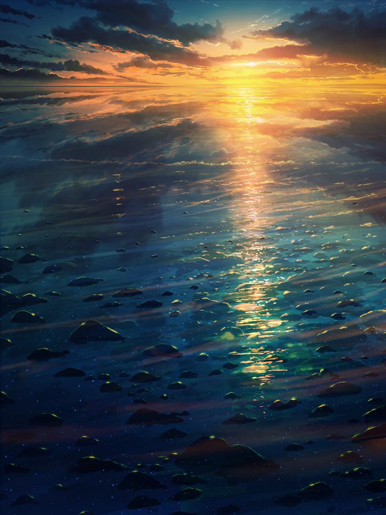 插画师JW优美风景画作精选 | BoBoPic