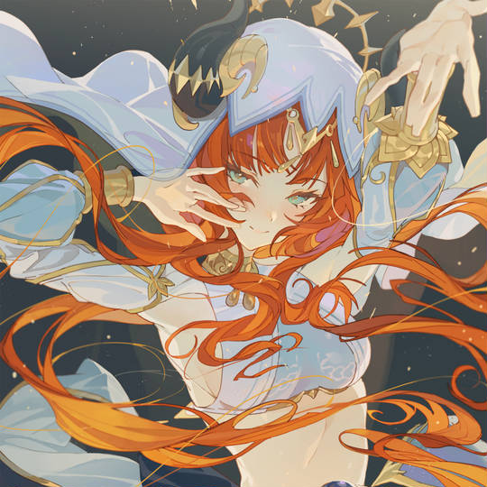 舞姿娉婷的原神妮露（Nilou）头像图片 | BoBoPic