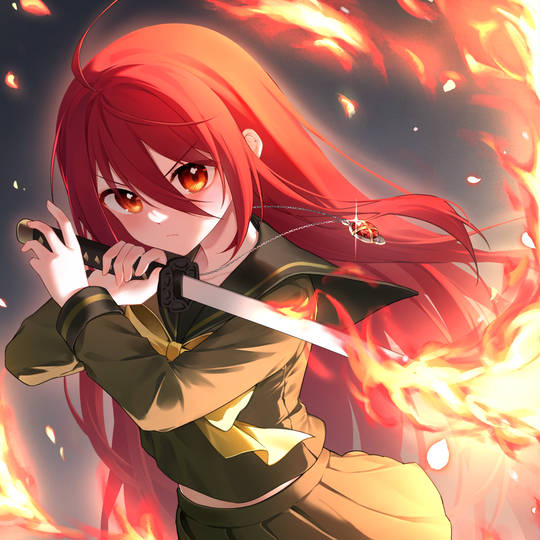 《灼眼的夏娜》可爱“火雾战士”头像图片，一起看看吧 | BoBoPic