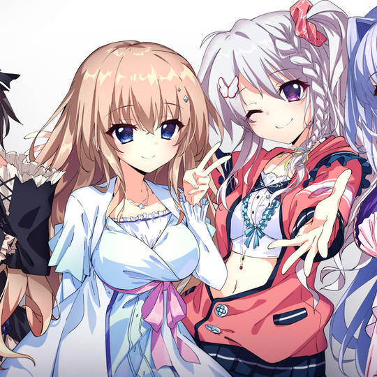 冒险游戏《9-nine-》角色九条都可爱头像图片 | BoBoPic