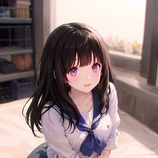 《冰菓》千反田爱瑠超清头像图片 | BoBoPic