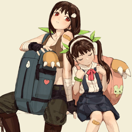 《物语系列》八九寺真宵（Hachikuji Mayoi）可爱头像图片，一起看看吧 | BoBoPic