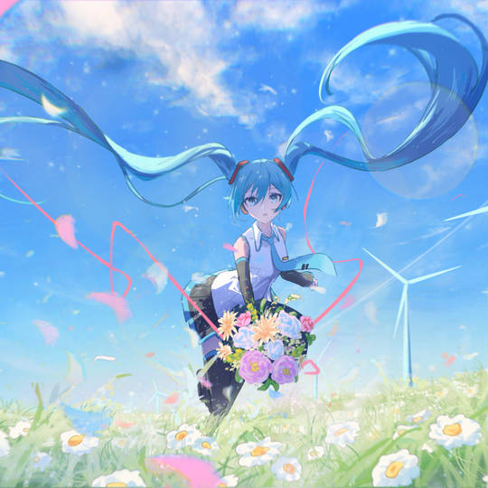 初音未来（Hatsune Miku）可爱头像图片，一起看看吧 | BoBoPic