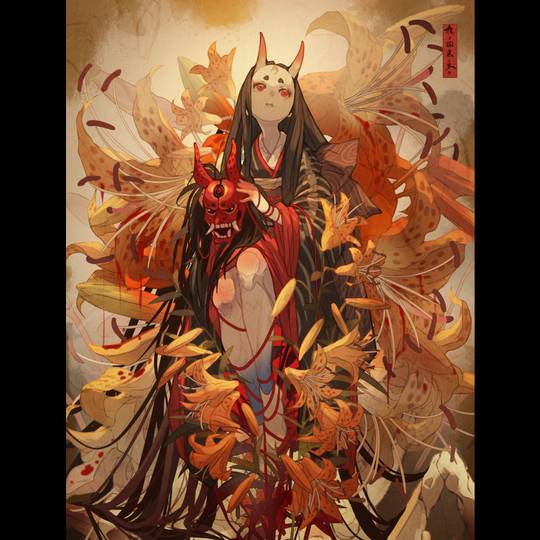 百鬼夜行，妖里妖气的二次元头像，谁用谁高级 | BoBoPic