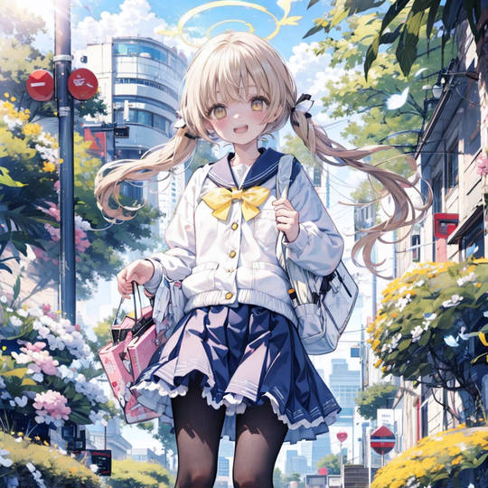 无敌可爱的二次元AI女孩头像，朋友圈斩男必备 | BoBoPic