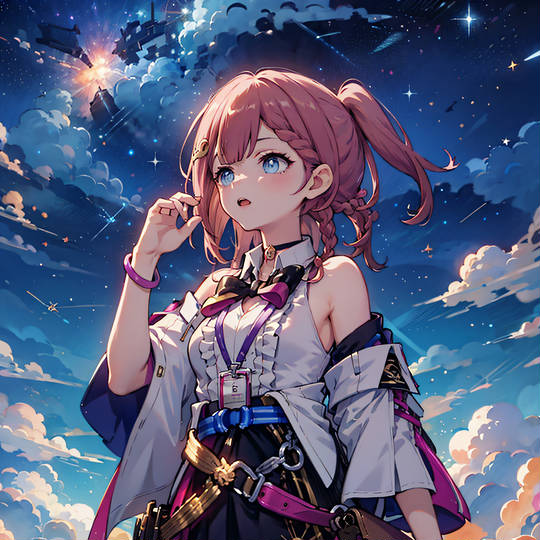 无敌可爱的二次元AI女孩头像，朋友圈斩男必备 | BoBoPic