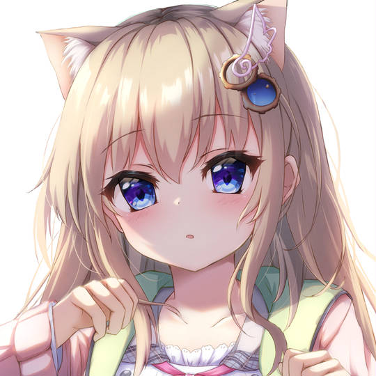 冒险游戏《9-nine-》角色九条都可爱头像图片 | BoBoPic