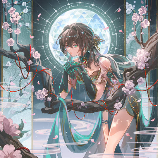 1.6T0级的崩铁阮梅头像图片，谁能抵挡住这个旗袍加美腿 | BoBoPic