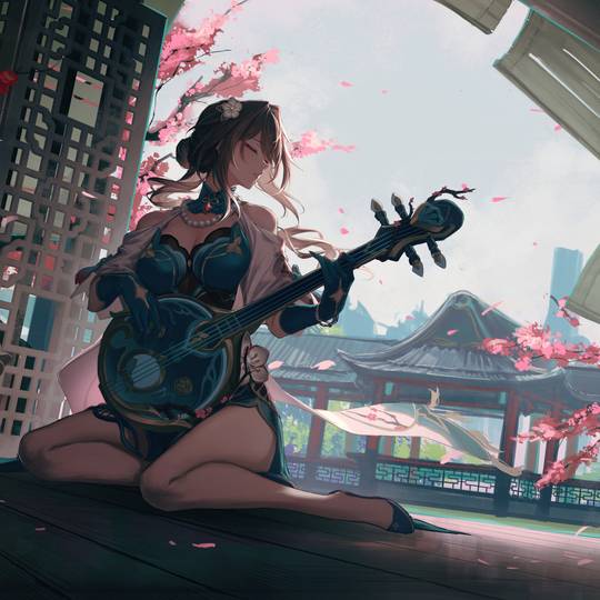 1.6T0级的崩铁阮梅头像图片，谁能抵挡住这个旗袍加美腿 | BoBoPic