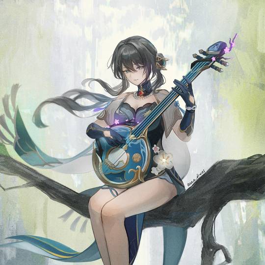 1.6T0级的崩铁阮梅头像图片，谁能抵挡住这个旗袍加美腿 | BoBoPic