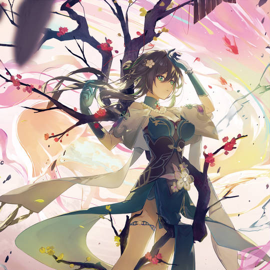 1.6T0级的崩铁阮梅头像图片，谁能抵挡住这个旗袍加美腿 | BoBoPic