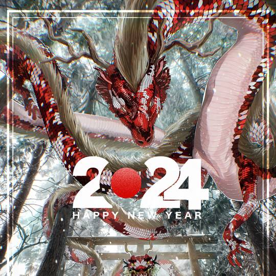 2024龙年头像图片，过年不换头像差点意思啊 | BoBoPic