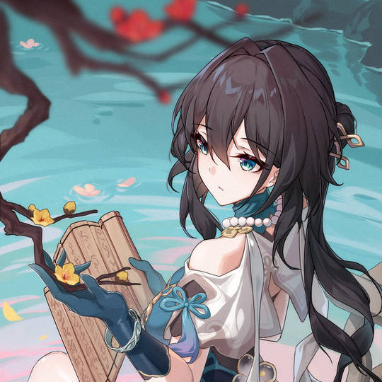 1.6T0级的崩铁阮梅头像图片，谁能抵挡住这个旗袍加美腿 | BoBoPic