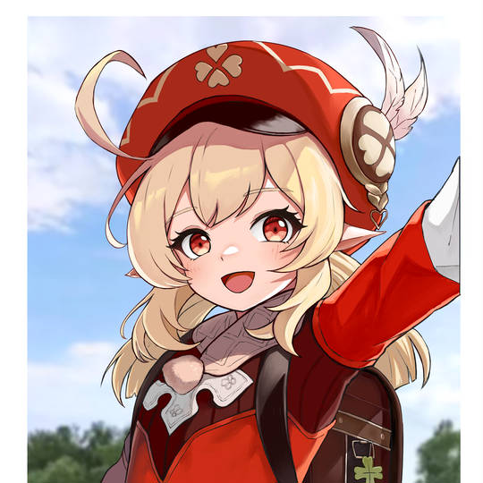 欢乐的火花…可莉（Klee）原神头像图片 | BoBoPic