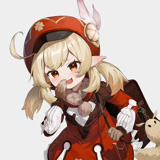 欢乐的火花…可莉（Klee）原神头像图片 | BoBoPic