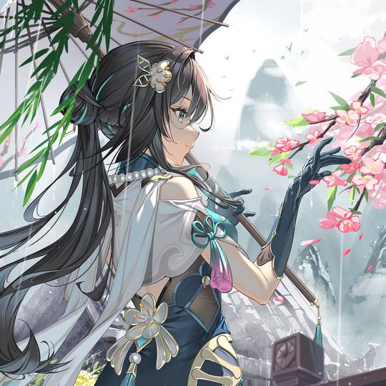 1.6T0级的崩铁阮梅头像图片，谁能抵挡住这个旗袍加美腿 | BoBoPic