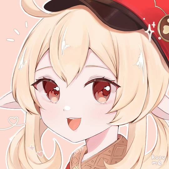 欢乐的火花…可莉（Klee）原神头像图片 | BoBoPic