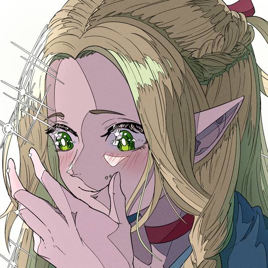 玛露西尔（Marcille）漫画《迷宫饭》头像图片，不喜欢猎奇料理 | BoBoPic