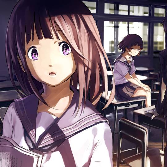 《冰菓》千反田爱瑠超清头像图片 | BoBoPic