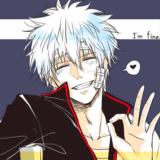 《银魂》坂田银时高清头像图片 | BoBoPic