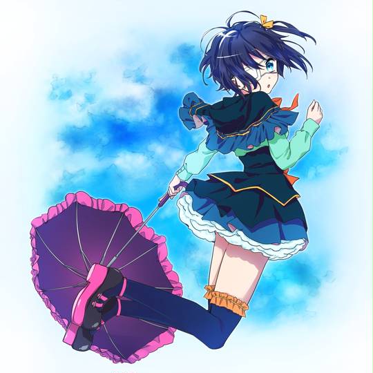 《中二病也要谈恋爱！》小鸟游六花超可爱的头像图片自截 | BoBoPic