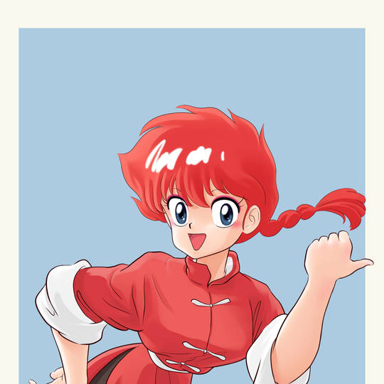 《乱马1/2》早乙女乱马头像图片，别名乱马，乱酱 | BoBoPic