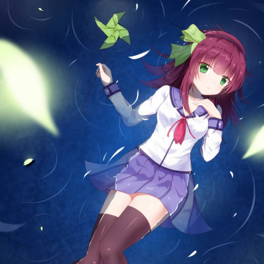 动画《Angel Beats!》女主角仲村由理头像图片高清 | BoBoPic