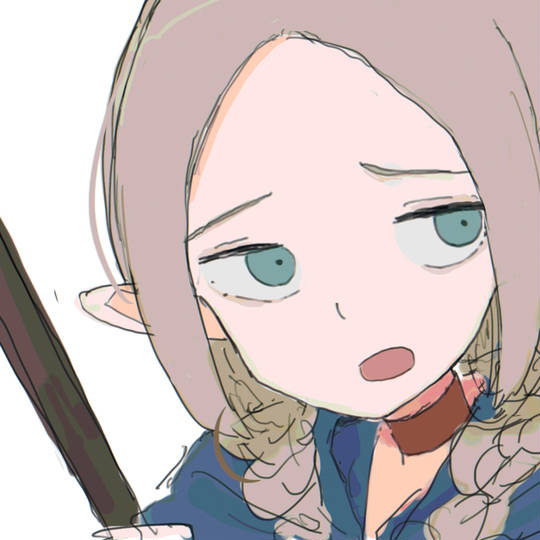 玛露西尔（Marcille）漫画《迷宫饭》头像图片，不喜欢猎奇料理 | BoBoPic