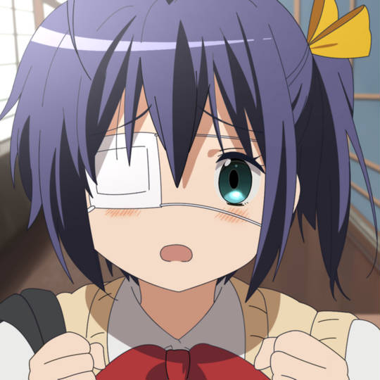 《中二病也要谈恋爱！》小鸟游六花超可爱的头像图片自截 | BoBoPic