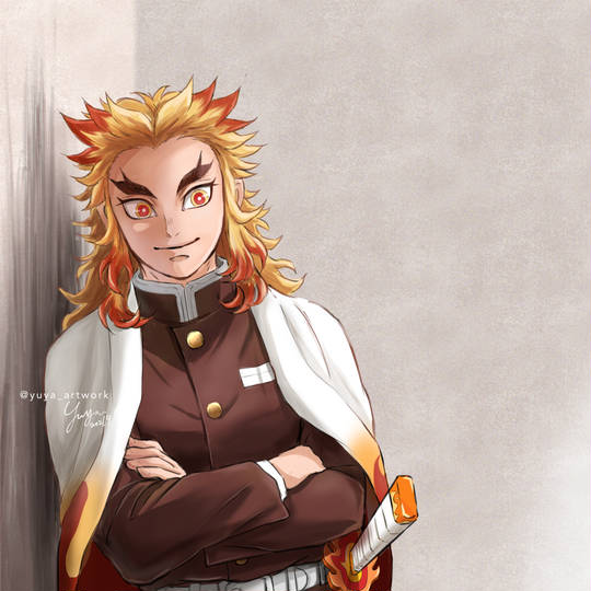 鬼灭炼狱杏寿郎（Rengoku Kyoujurou）动漫头像图片，一起看看吧 | BoBoPic