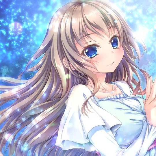 冒险游戏《9-nine-》角色九条都可爱头像图片 | BoBoPic