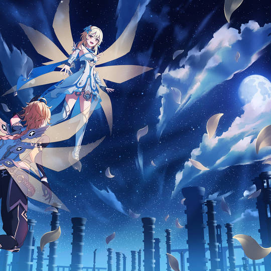 原神空荧的可爱头像图片，一起看看吧 | BoBoPic