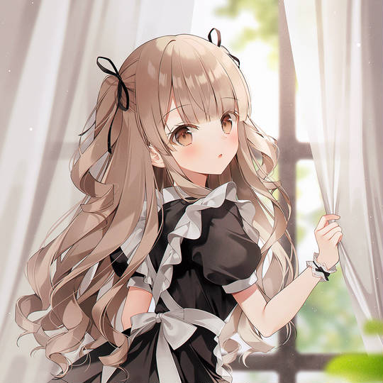 和风女仆（Maid）可爱头像图片，一起看看吧 | BoBoPic